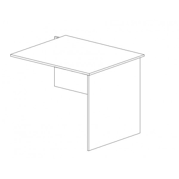 Panel End fitted Return 450