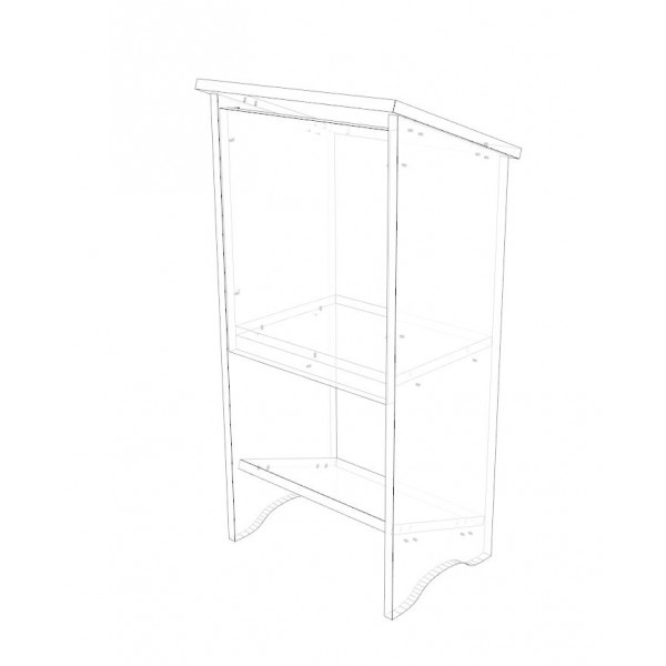 Lecturn / Shtender - Modern design and set your own height